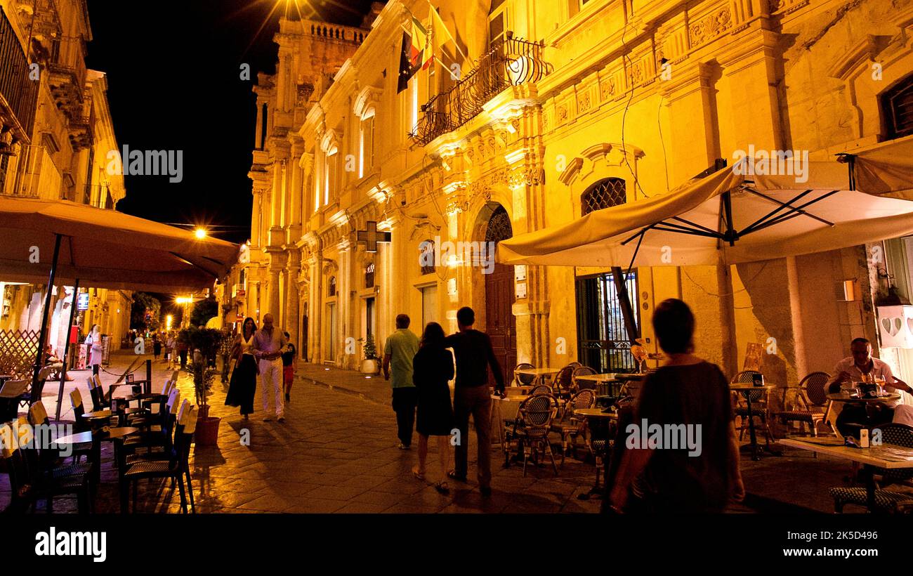 Italy, Sicily, baroque angle, baroque city, Noto, baroque architecture ...