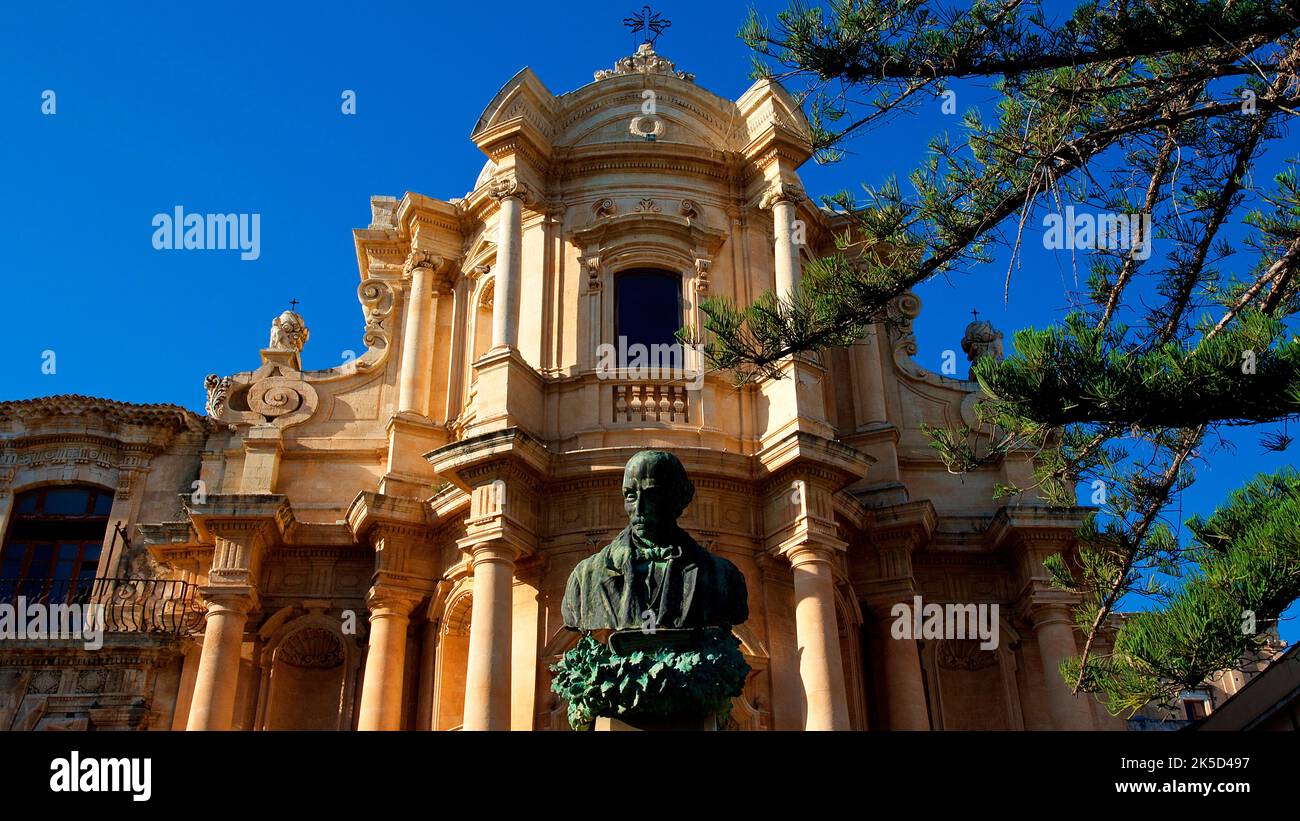 Italy, Sicily, baroque angle, baroque city, Noto, baroque architecture ...