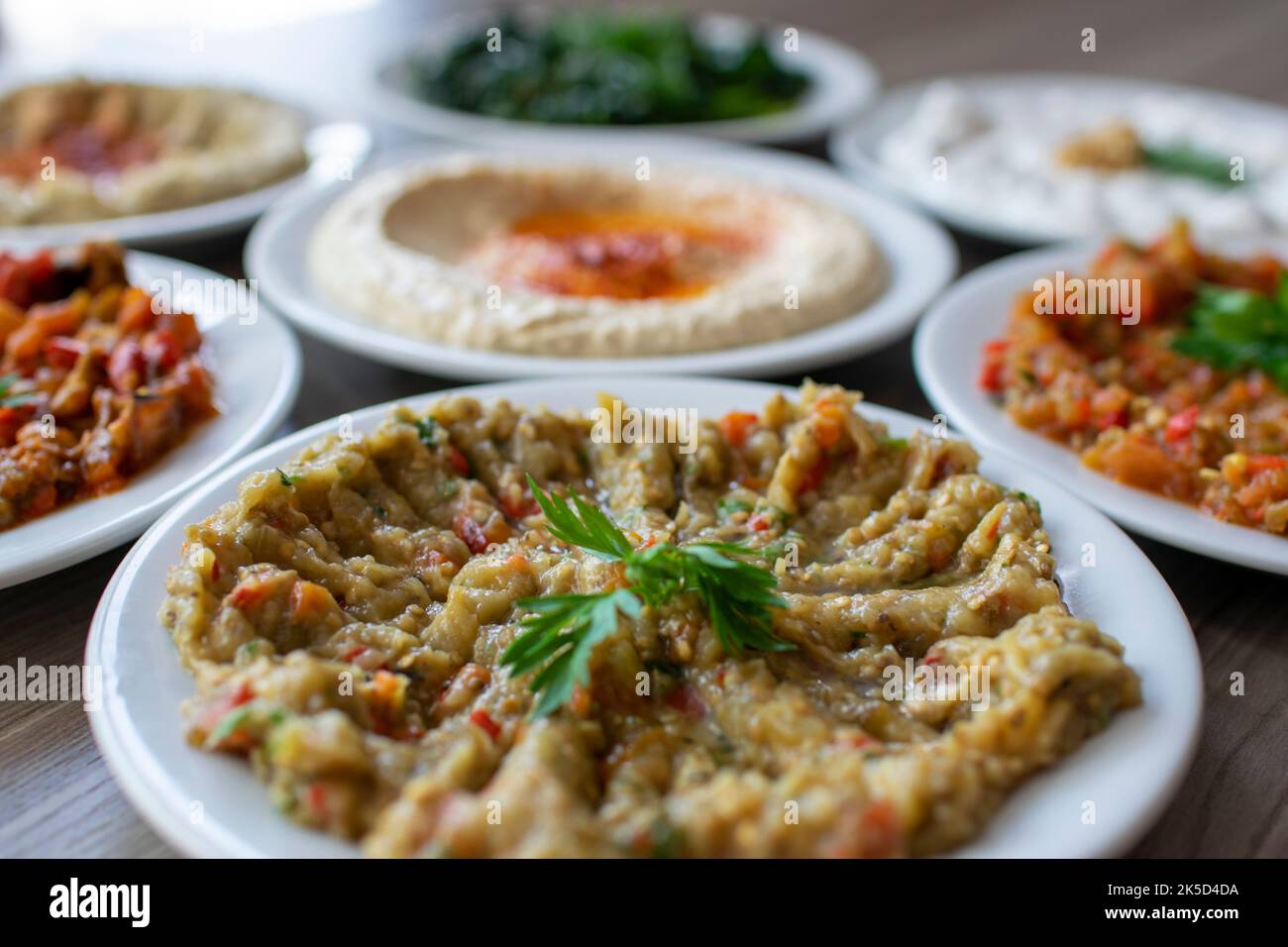 Turkish mixed appetizer Stock Photo - Alamy