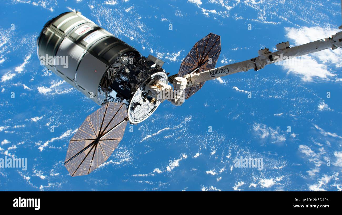 Cygnus Connected To Space Station