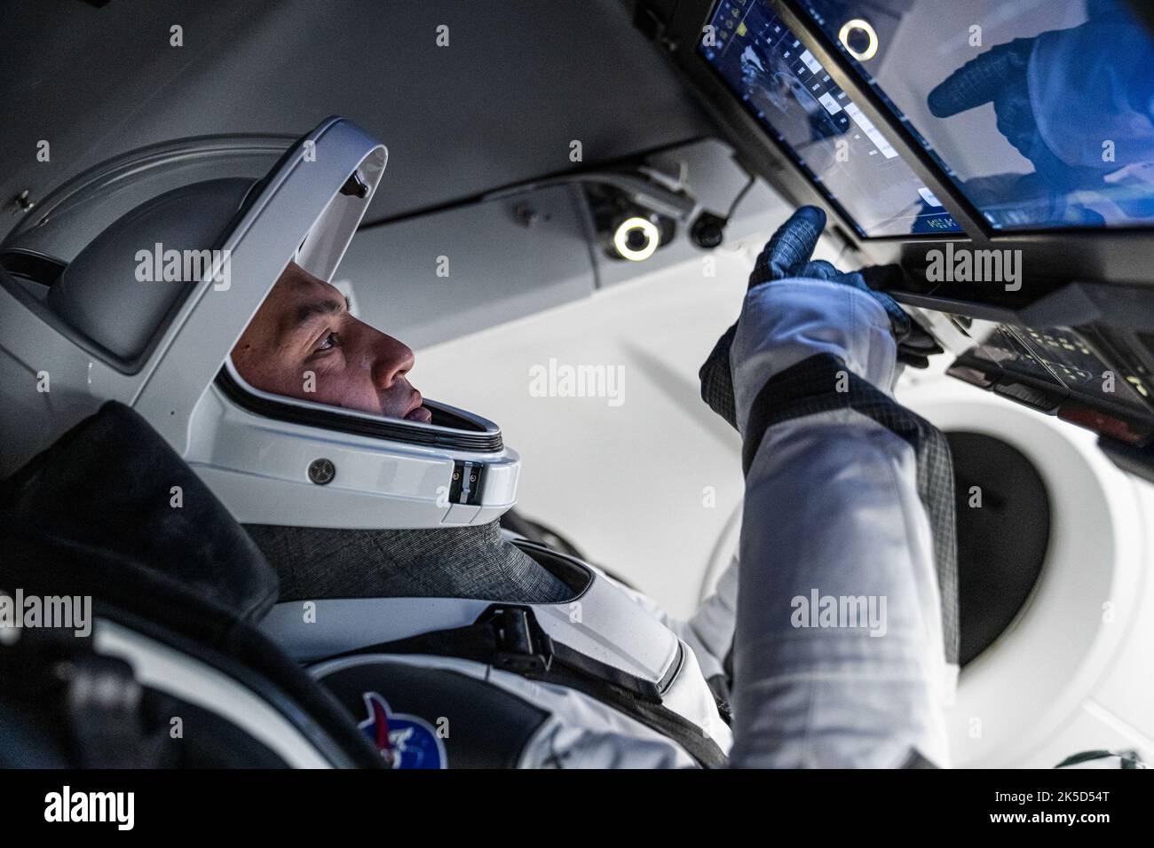 NASA astronaut and SpaceX Crew-4 Commander Kjell Lindgren, representing ...