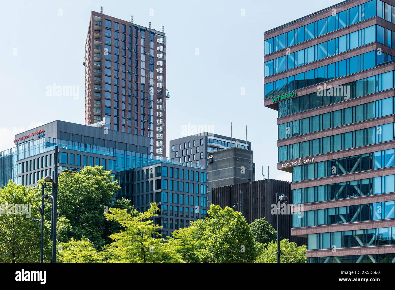 Netherlands, Rotterdam, Blaak, modern architecture Stock Photo - Alamy