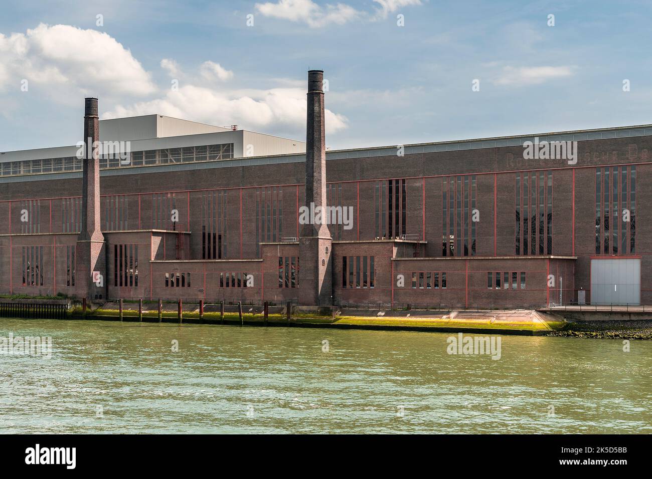 Netherlands, Rotterdam, port, Grofsmedeirij, former forge Stock Photo ...