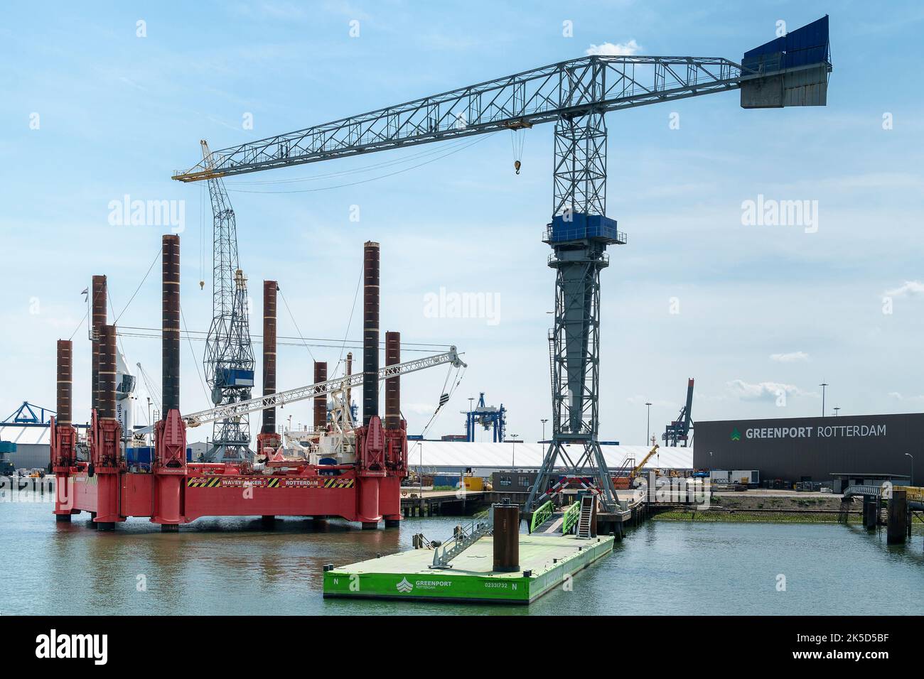Netherlands, Rotterdam, harbor tour, Eemhaven, Greenport Rotterdam, dry ...