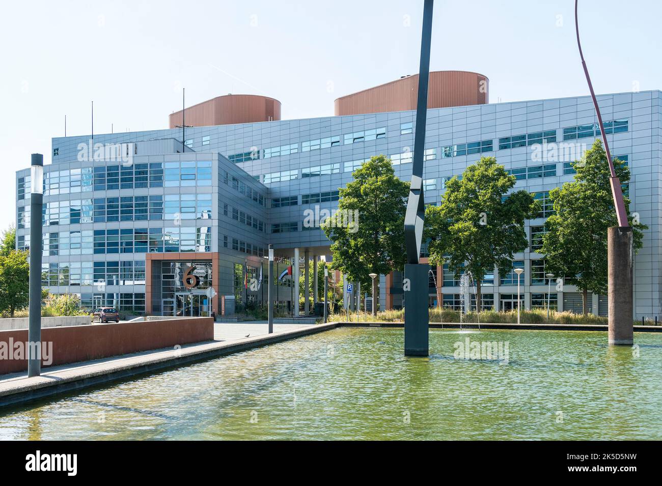 Netherlands, The Hague, Churchillplein, IB Global Centre, business ...