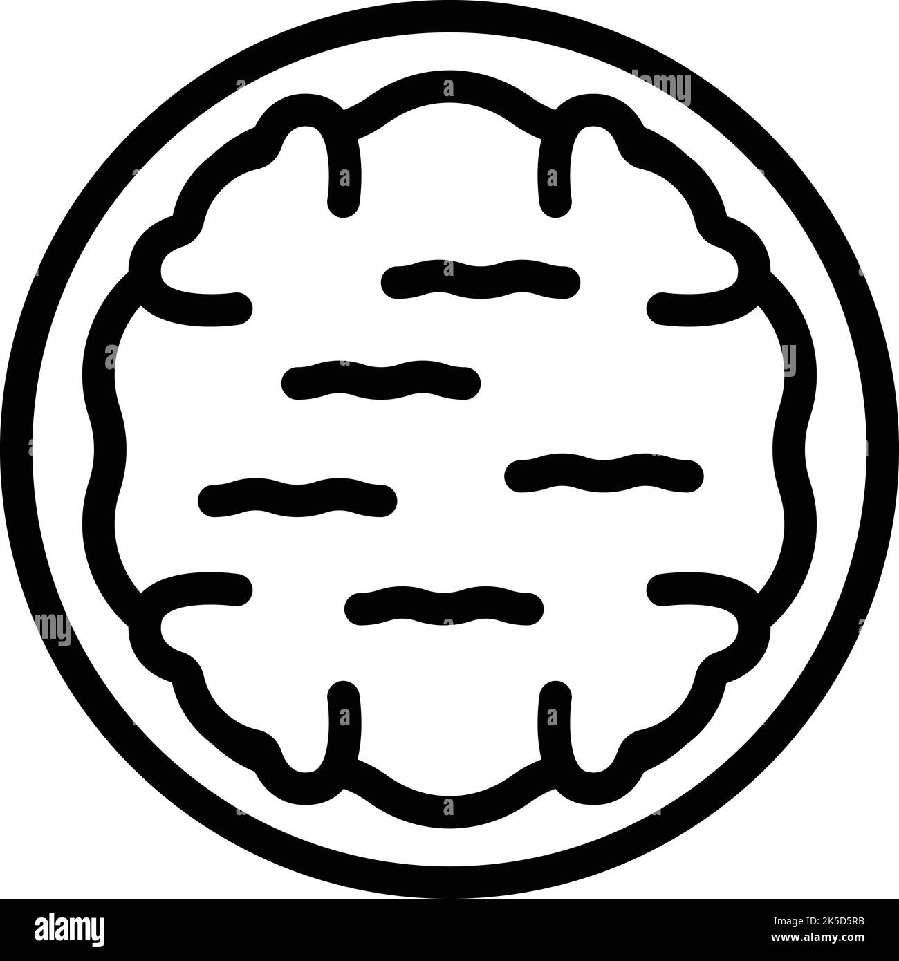 Tart meal icon outline vector. Food cuisine. Belem cod Stock Vector ...