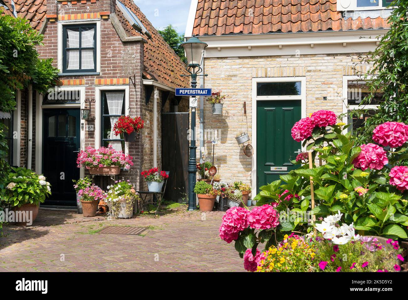 Netherlands, Texel, fishing village Oosterend, most beautiful village ...