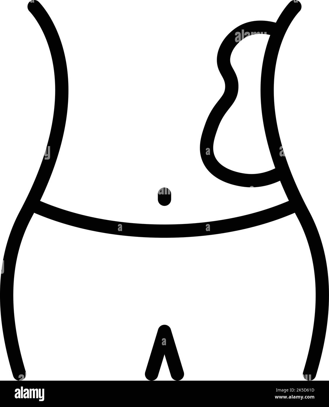 Body skin care icon outline vector. Allergic disease. Acne scar Stock ...