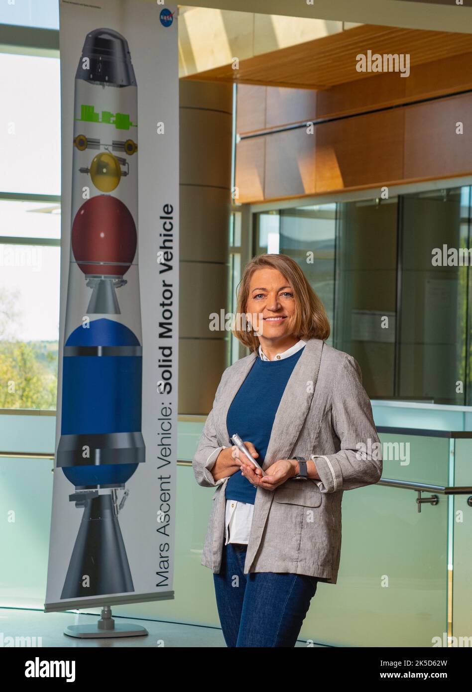 NASA's Mars Ascent Vehicle, managed by Angie Jackman, will carry sealed ...