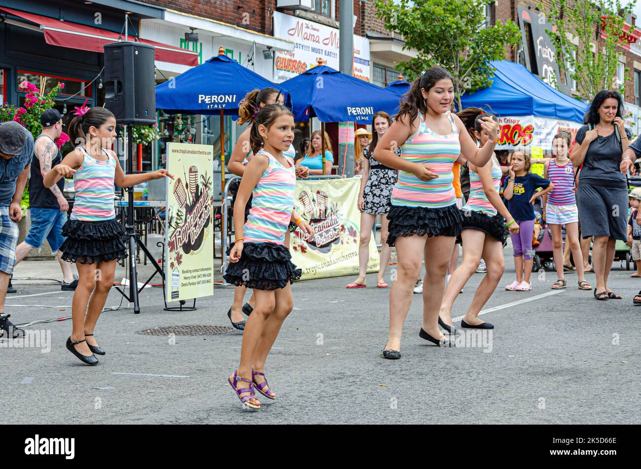 salsa on st. clair avenue west, toronto, canada, 2022 Stock Photo - Alamy