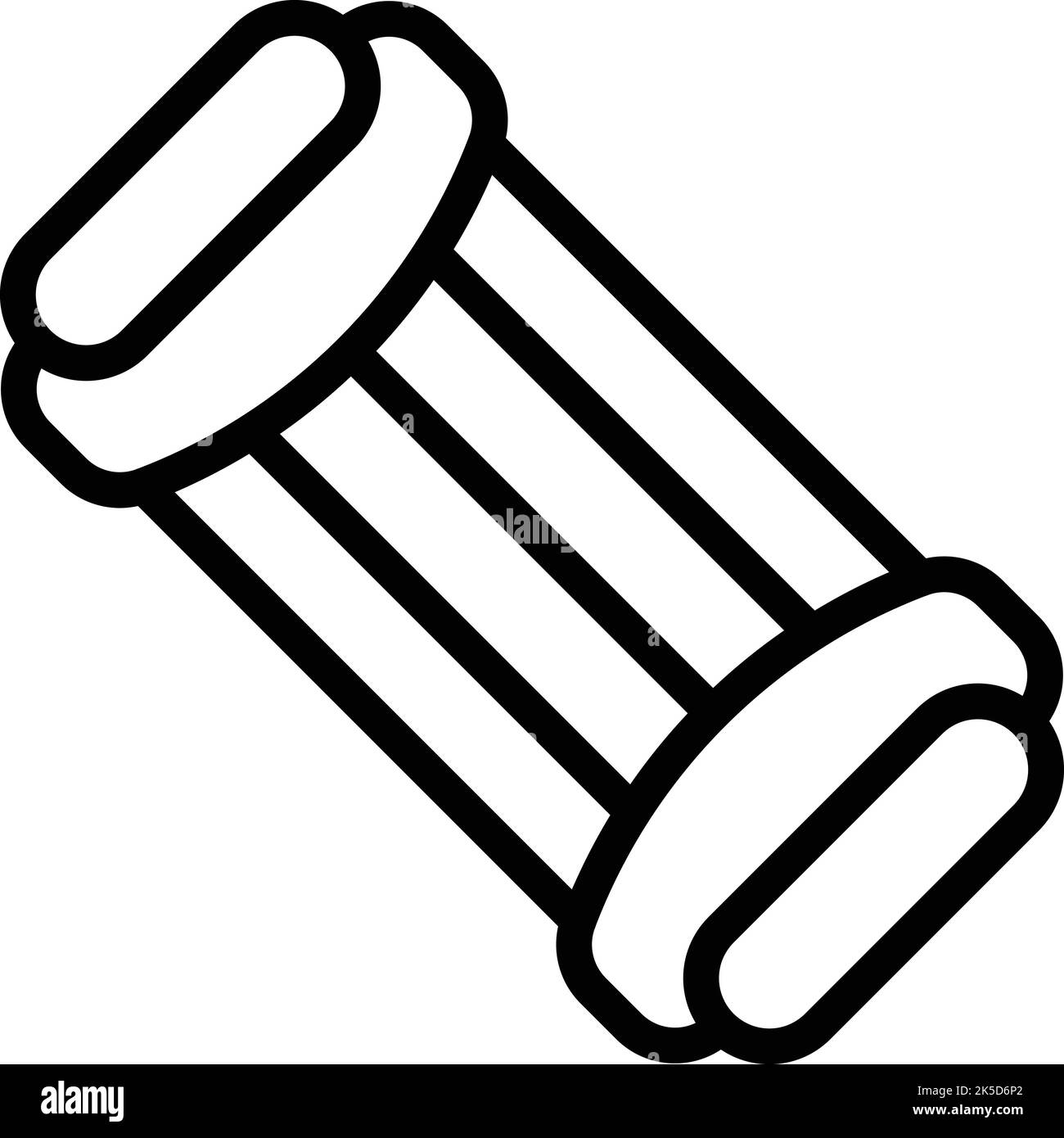 Grip espander icon outline vector. Hand arm. Elastic sport Stock Vector ...