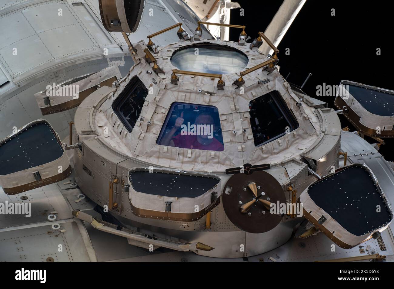 Astronaut looking at earth from space hi-res stock photography and ...