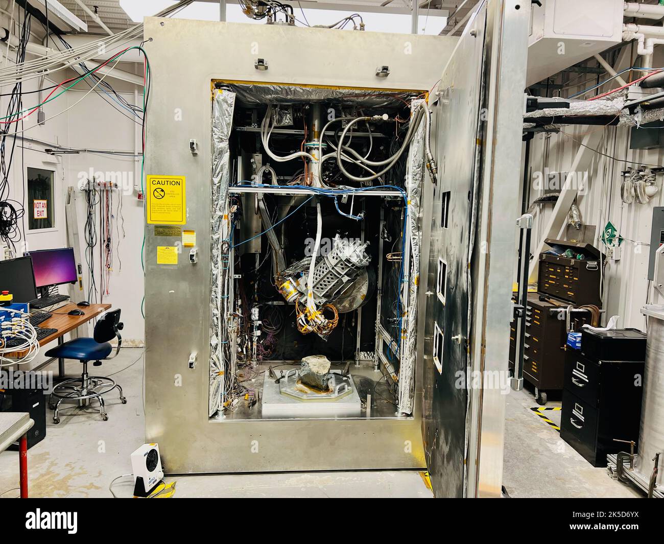 In late 2021, NASA engineers tested Perseverance rover's rock-coring ...