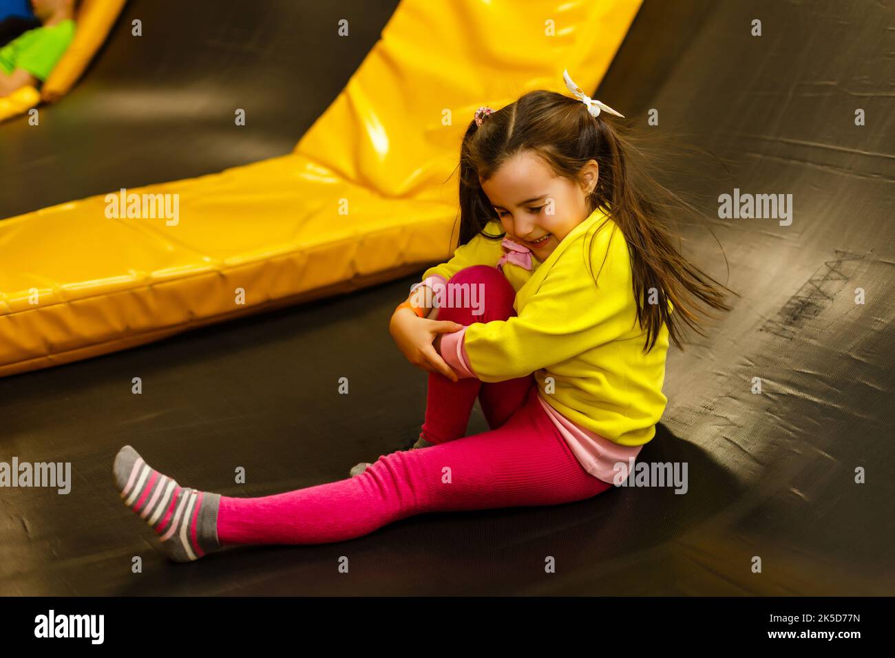 Child injured. Closeup wound on the child's knee. child injury in the ...