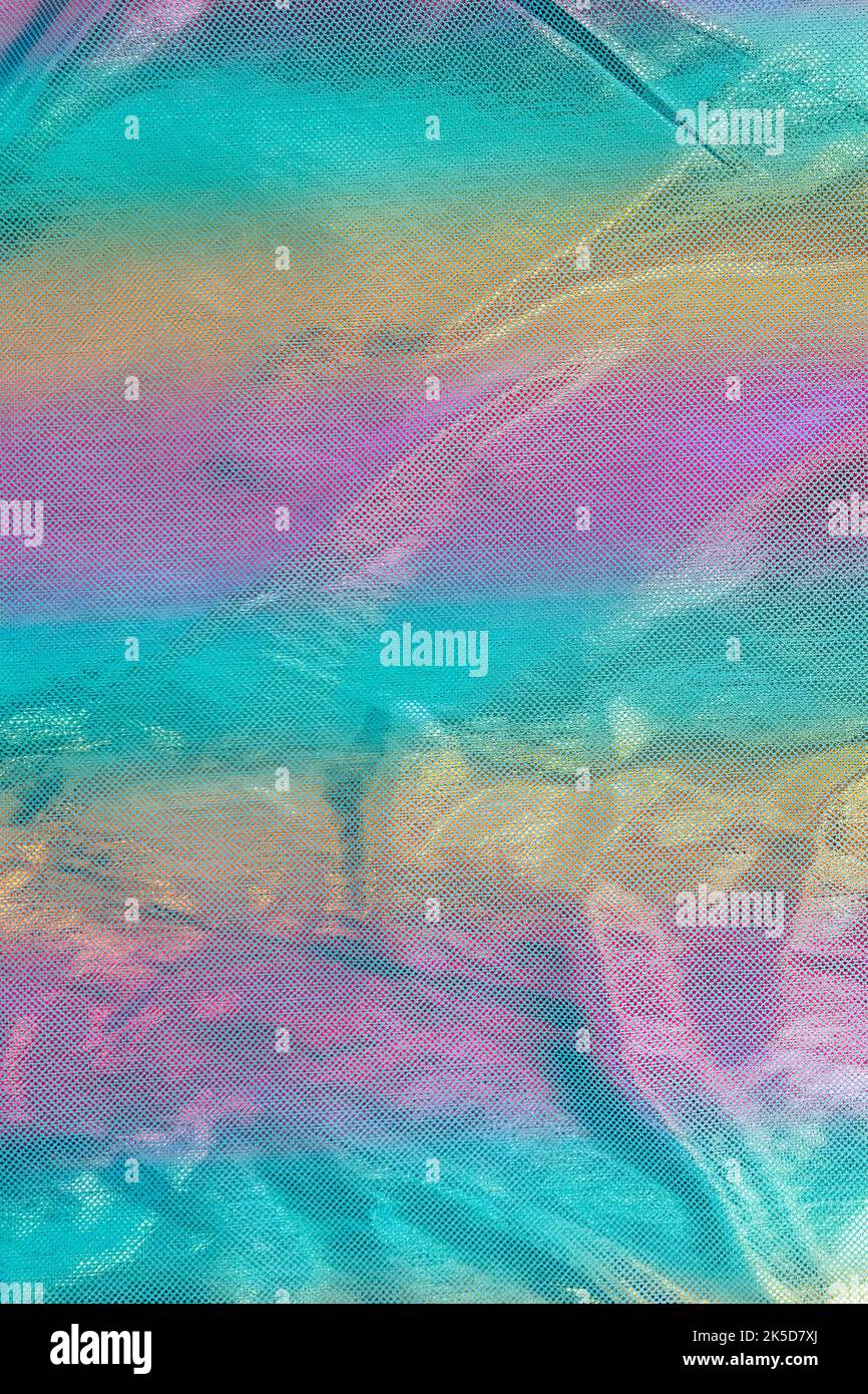 Blurred rainbow light refraction texture overlay effect for photo and ...