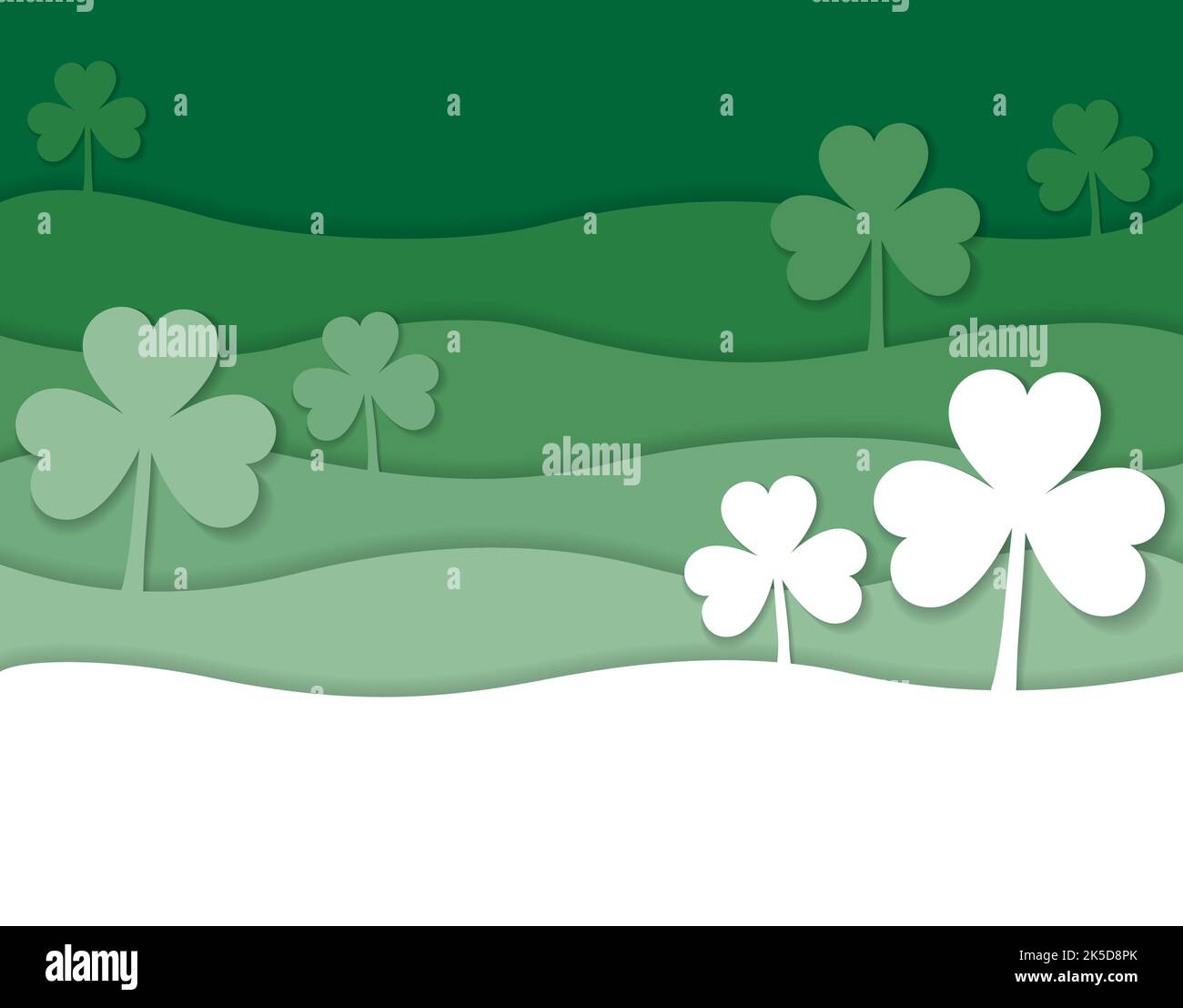 Shamrocks cutout hi-res stock photography and images - Alamy