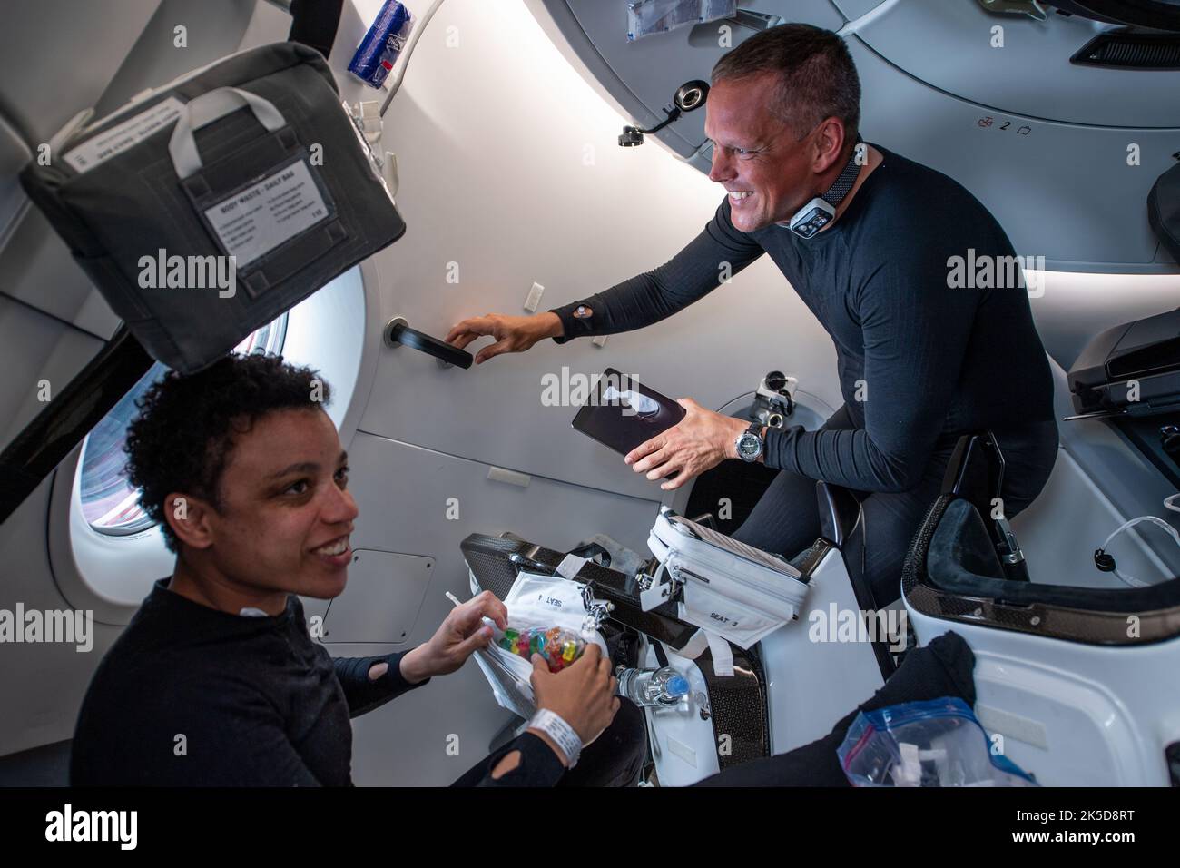 NASA astronauts Bob Hines and Jessica Watkins, Crew-4 Pilot and Mission ...