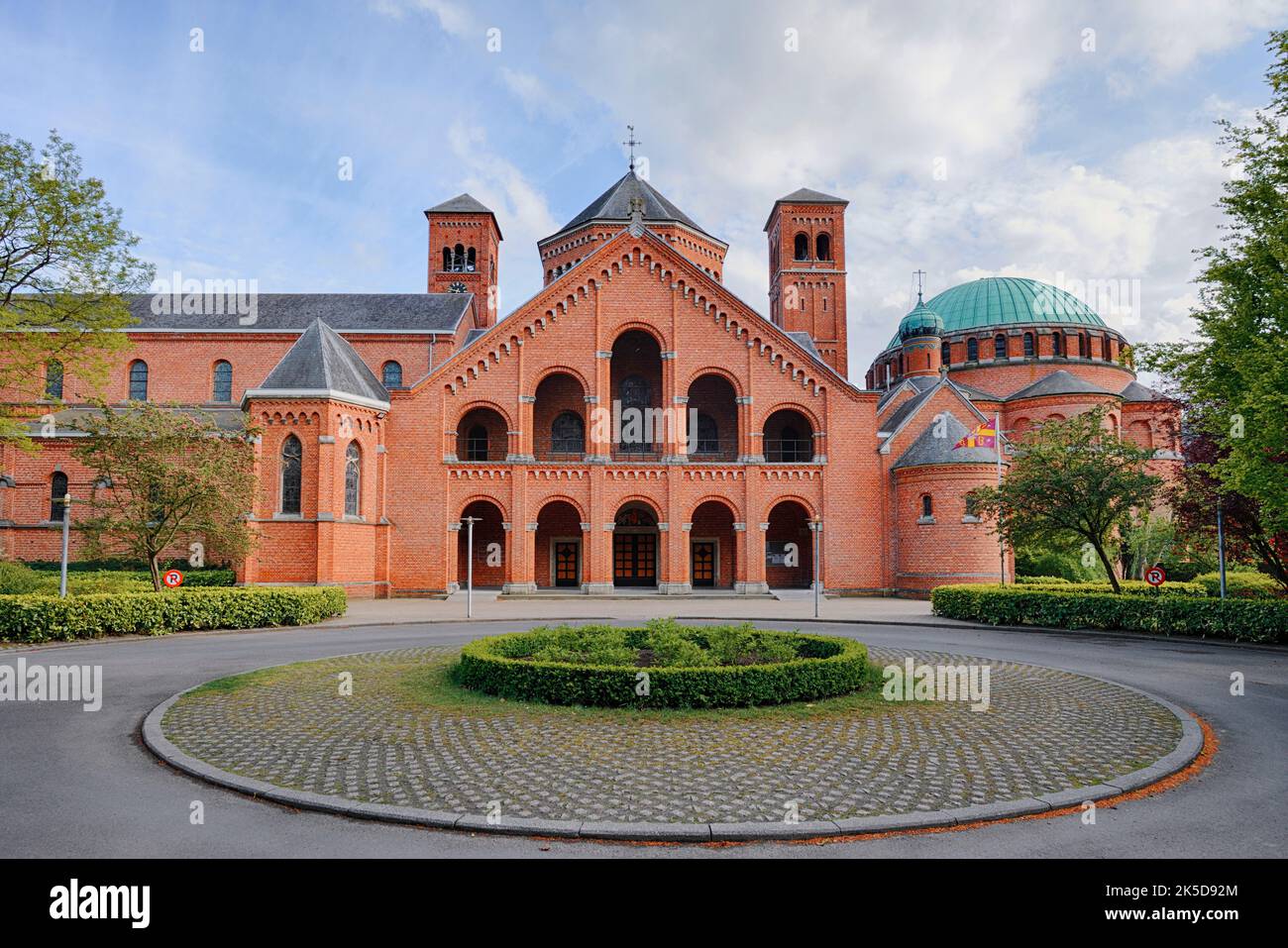 Zevenkerken Abbey Church, Benedictine Abbey of St. Andrew, Sint-Andries ...