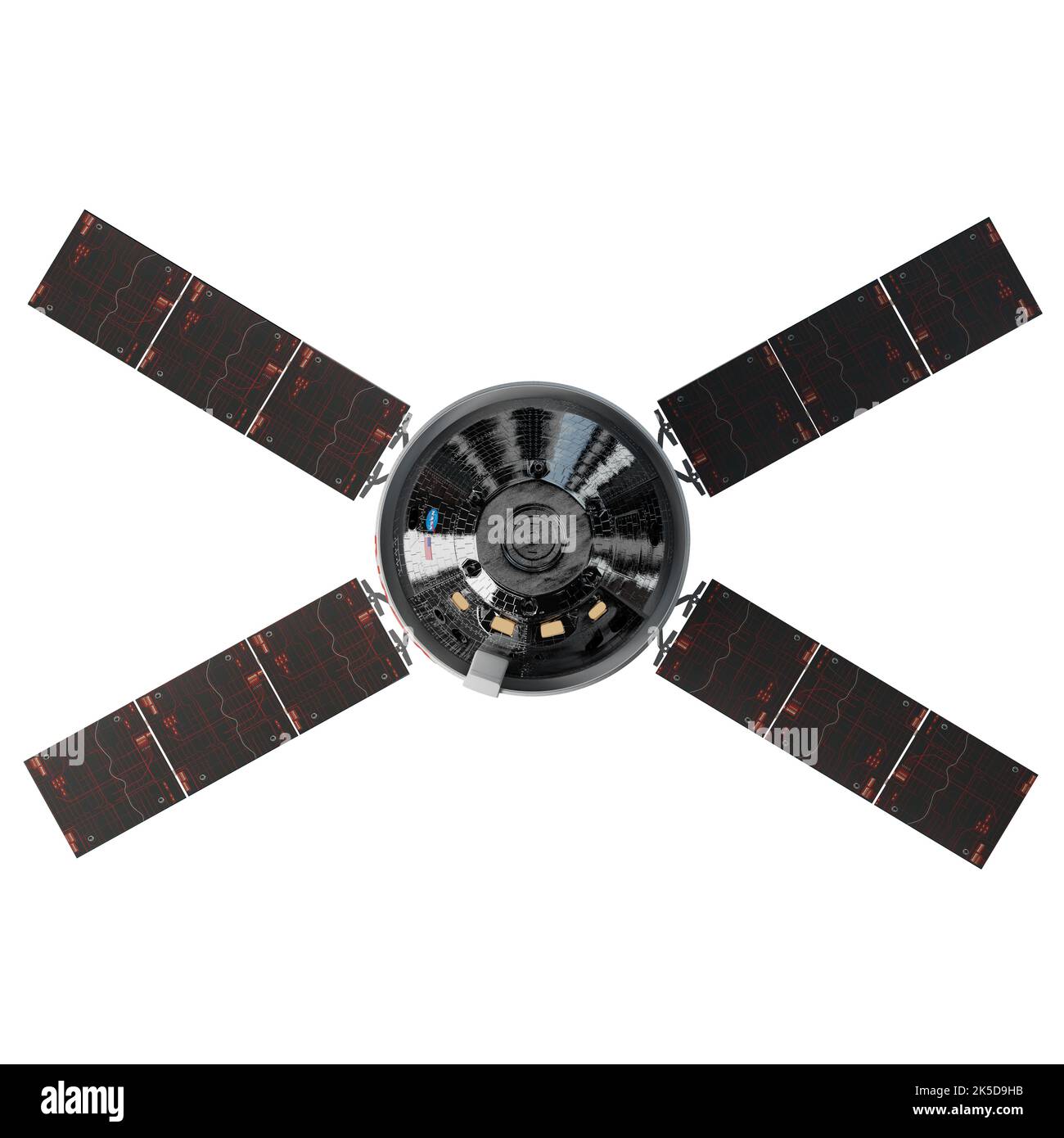Artist’s rendering of NASA’s Orion spacecraft for the Artemis I mission ...