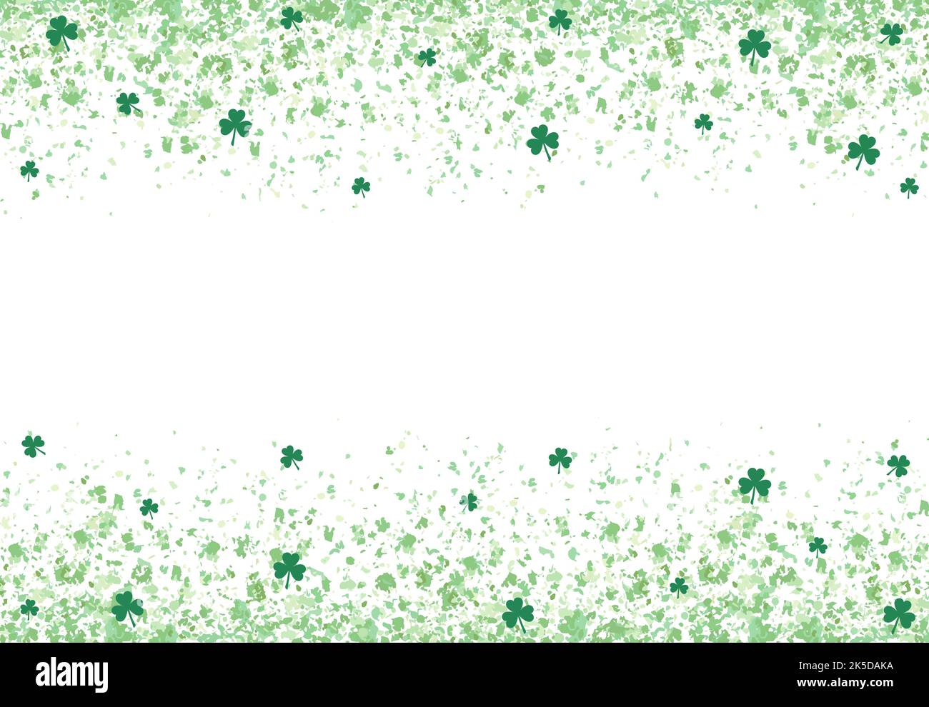 Shamrocks border hi-res stock photography and images - Alamy