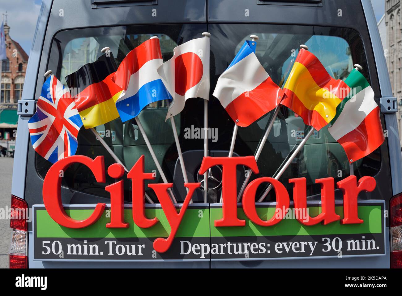 Flags of bruges city hi-res stock photography and images - Alamy