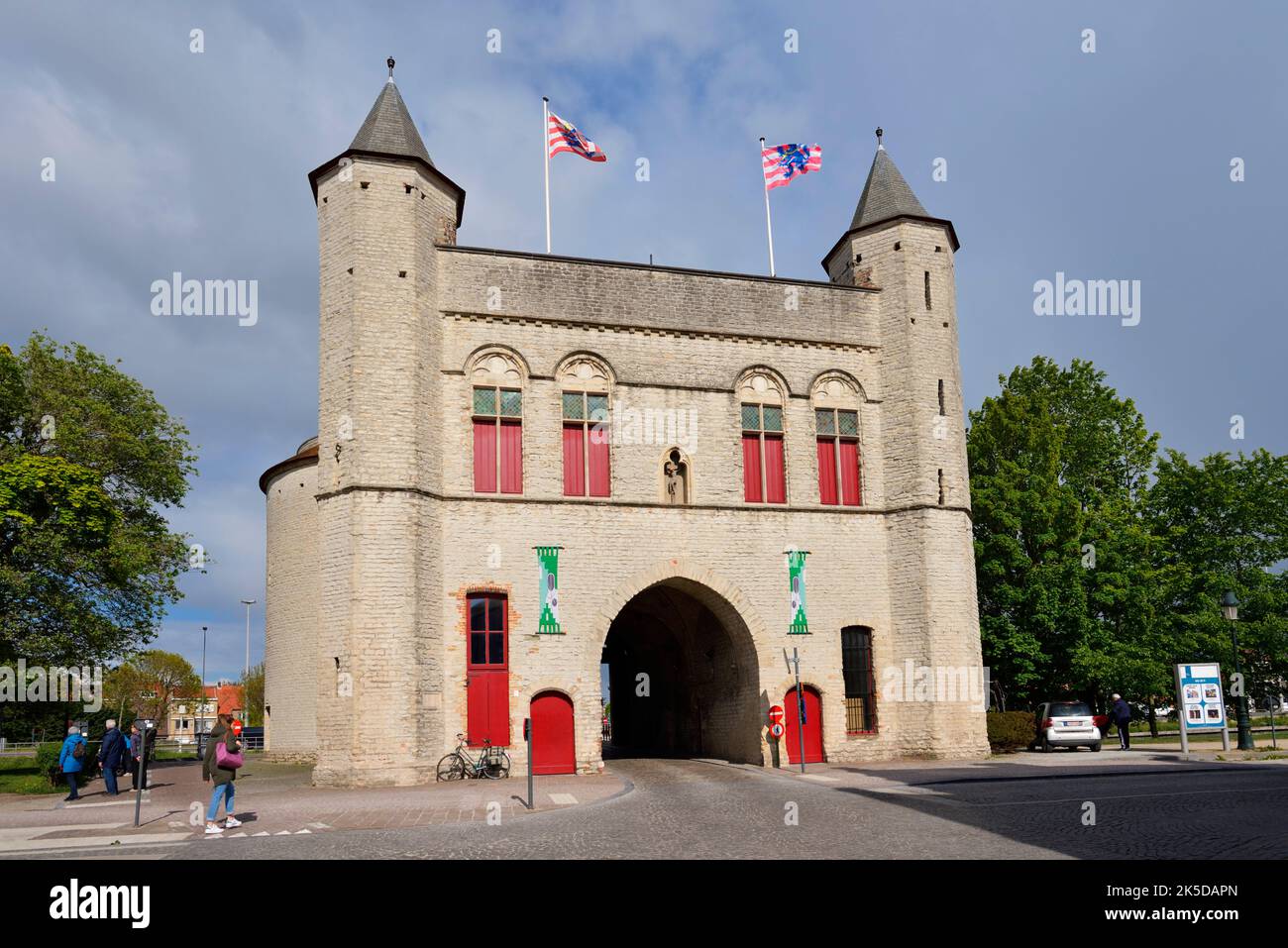 Kruispoort city gate hi-res stock photography and images - Alamy