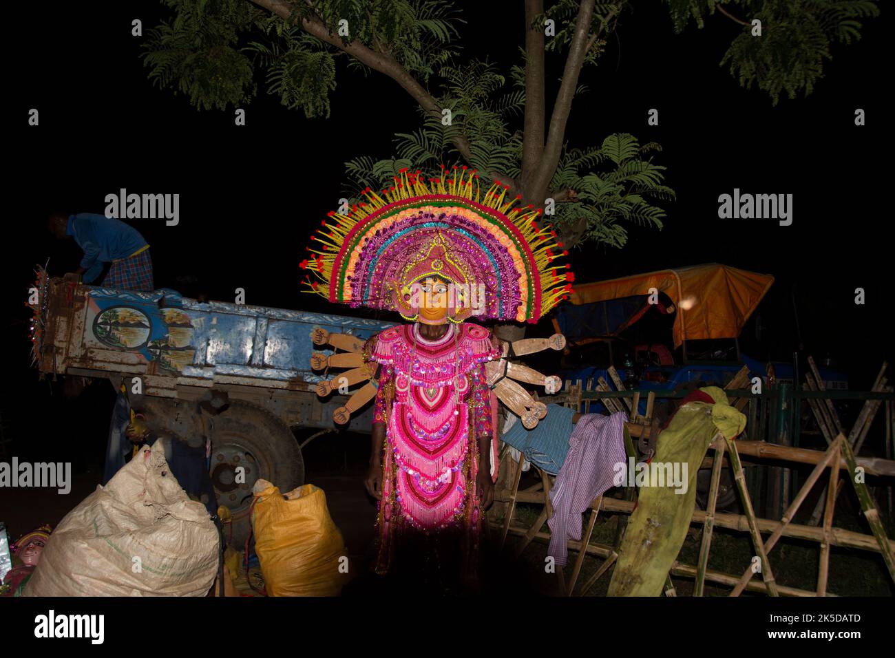 Chhau dance performers hi-res stock photography and images - Alamy