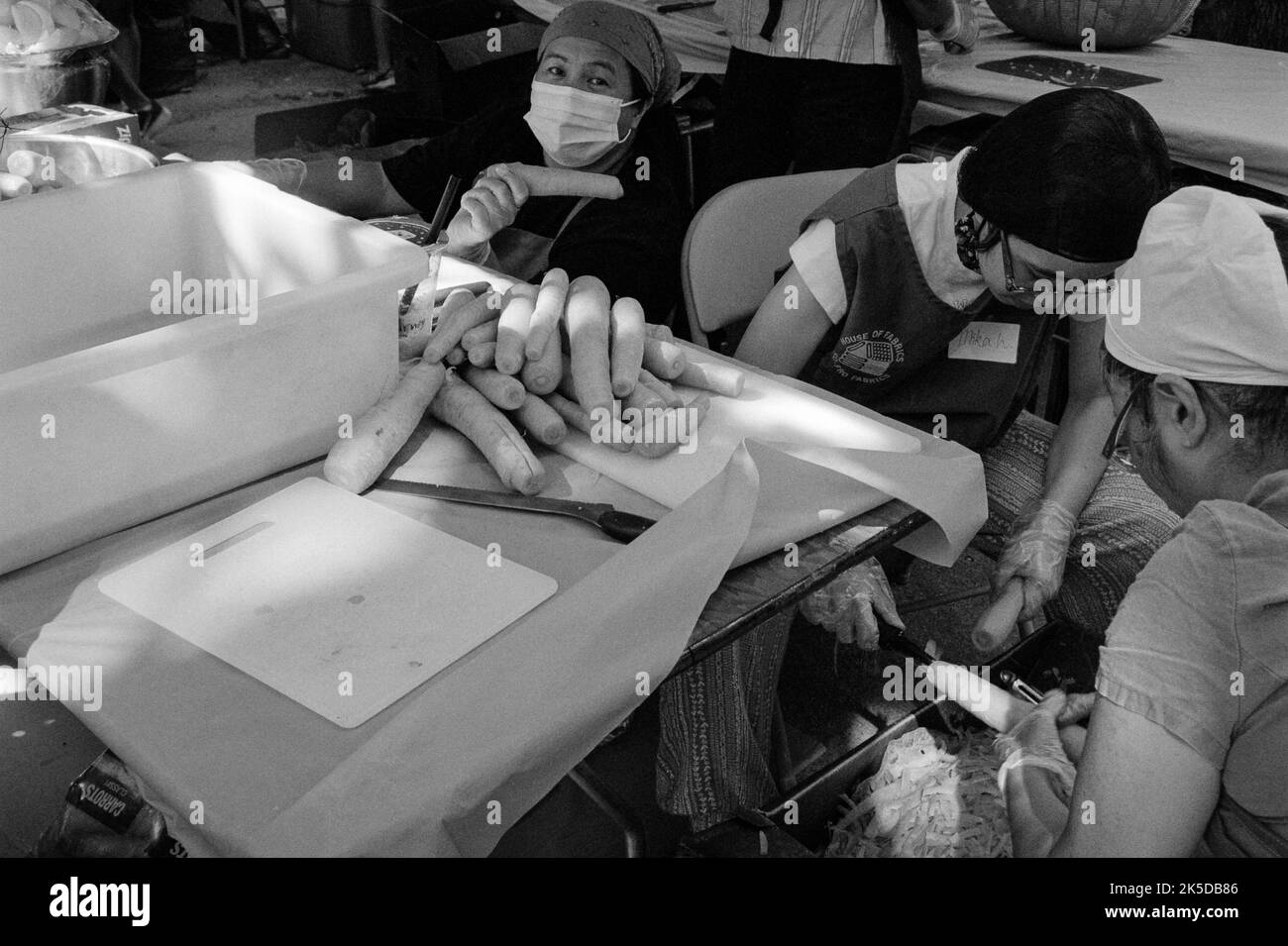 Tent fresh Black and White Stock Photos & Images - Alamy