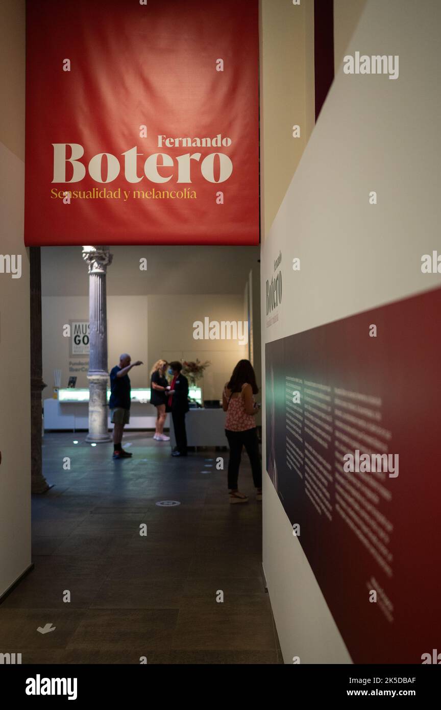 "Fernando Botero, Sensuality and Melancholy" exhibition of popular ...