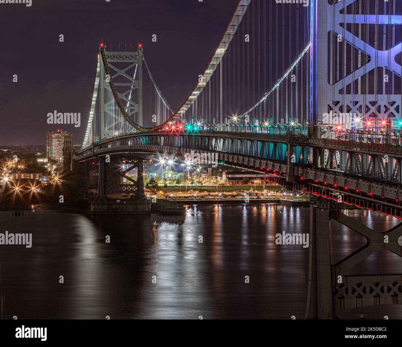 The Benjamin Franklin Bridge in Philadelphia, USA Stock Photo - Alamy