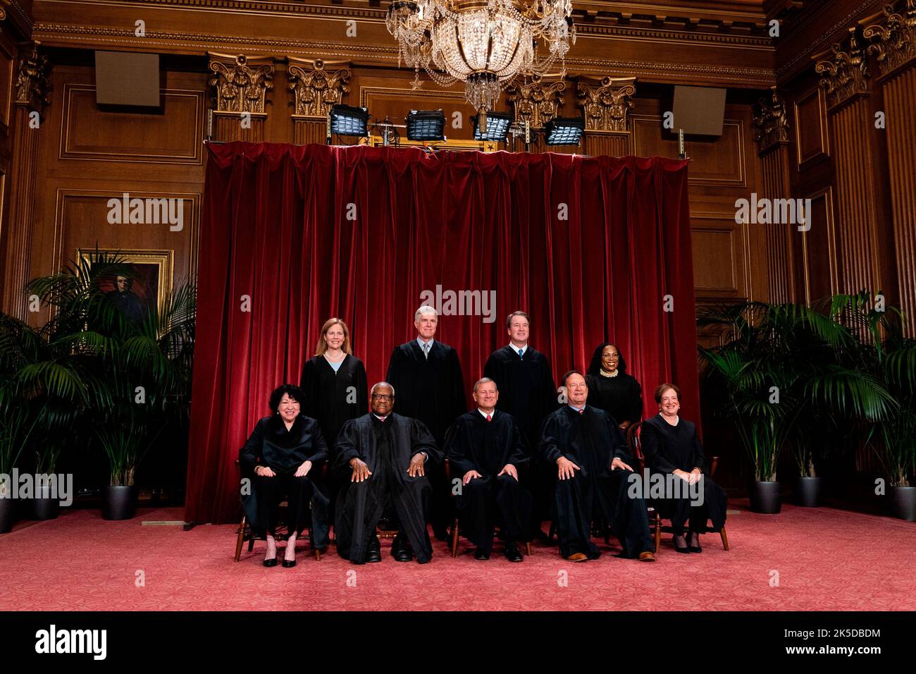 Us supreme court justices 2022 hi-res stock photography and images - Alamy