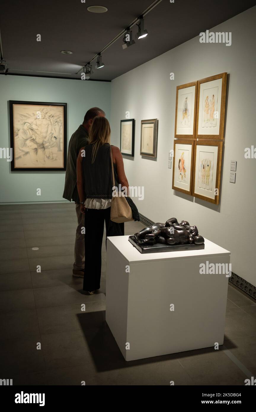 "Fernando Botero, Sensuality and Melancholy" exhibition of popular ...