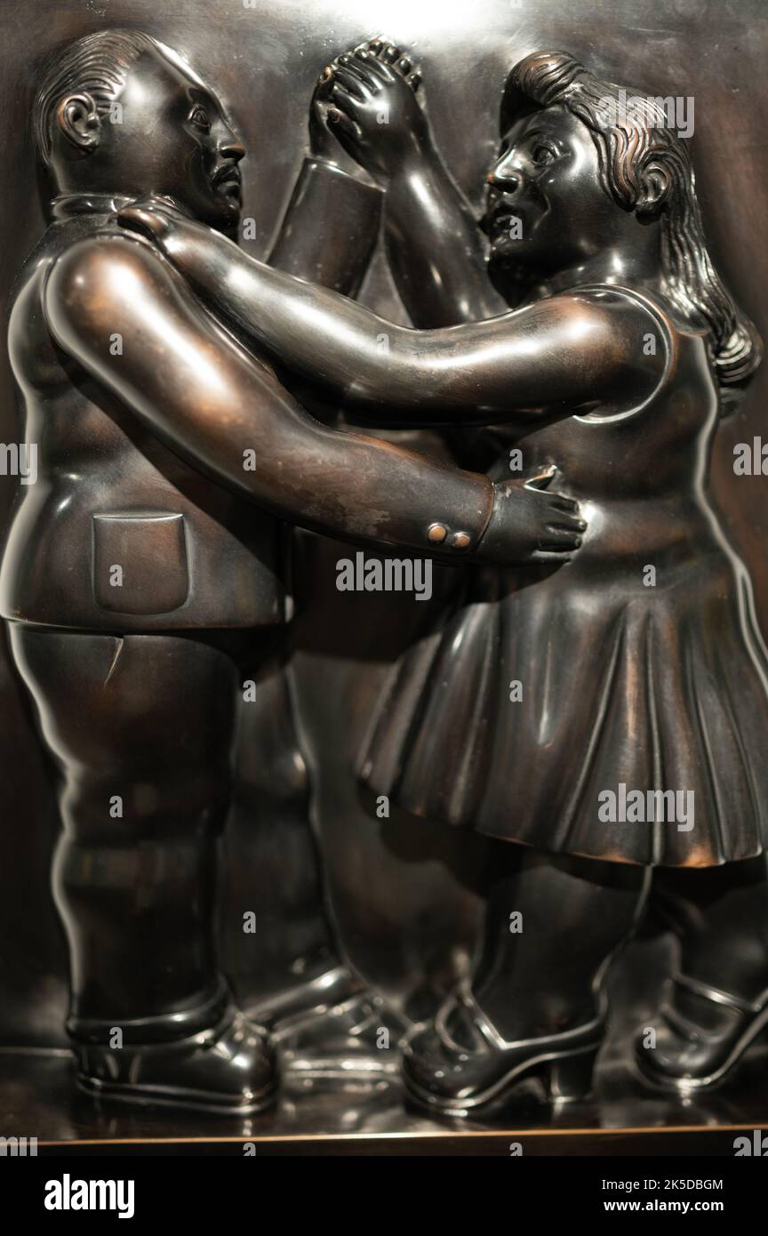 Dancers, Bronze, 1994. "Fernando Botero, Sensuality and Melancholy ...