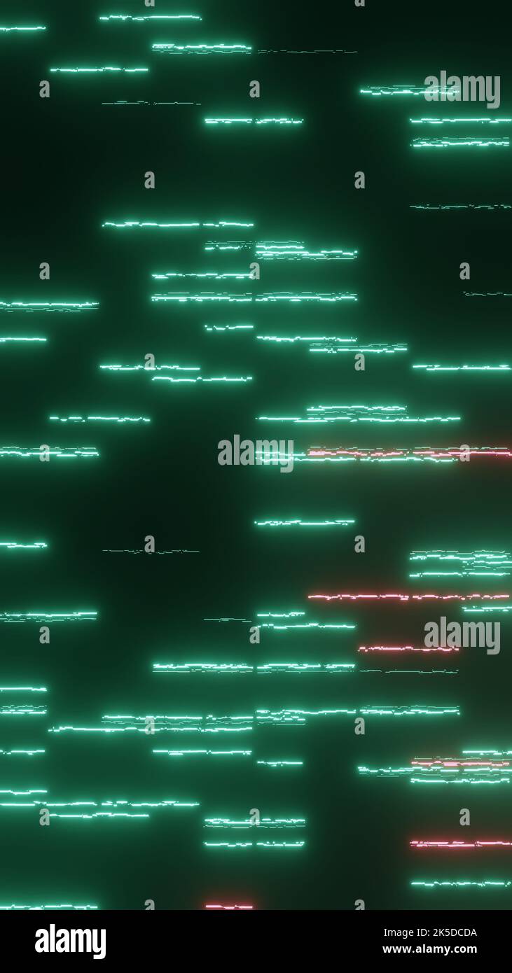 3d render retro glitch effect Stock Photo - Alamy