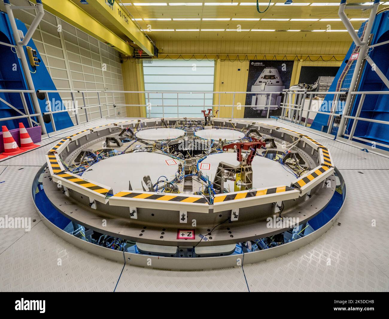 The ESA service module assembly continues at Airbus Defence and Space ...