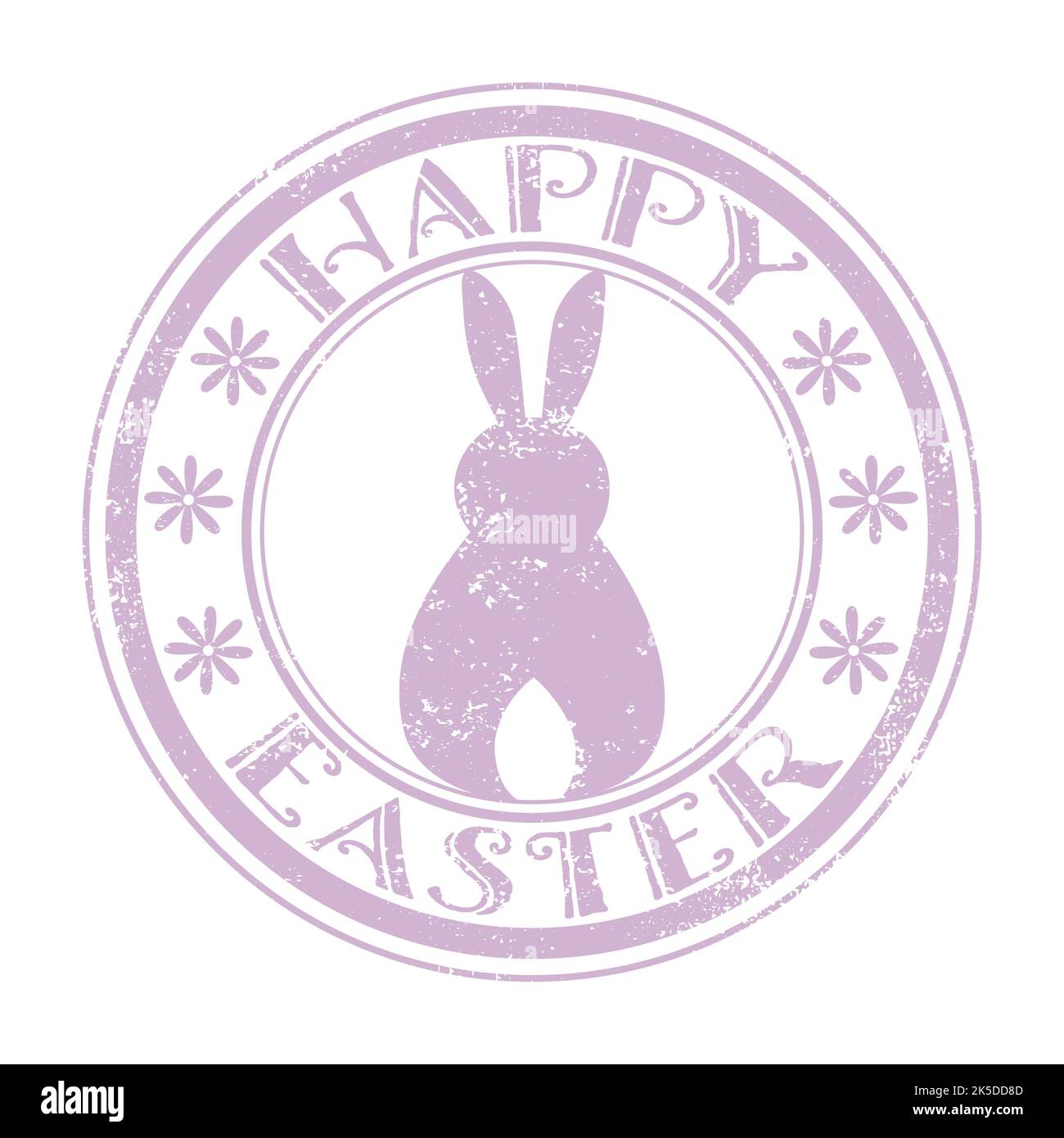 A grunge Easter circle stamp Stock Vector Image & Art - Alamy