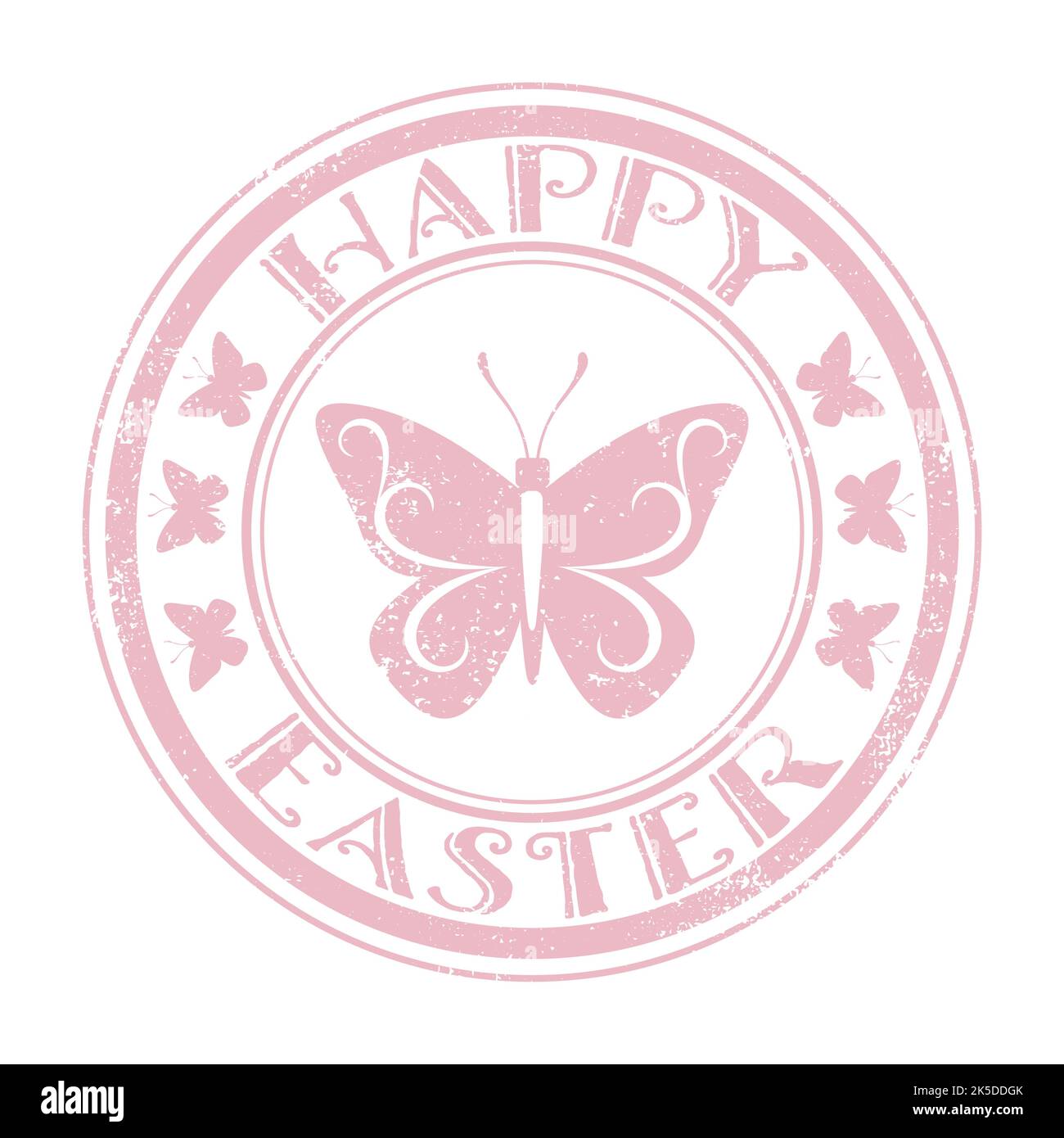 A grunge Easter circle stamp Stock Vector Image & Art - Alamy