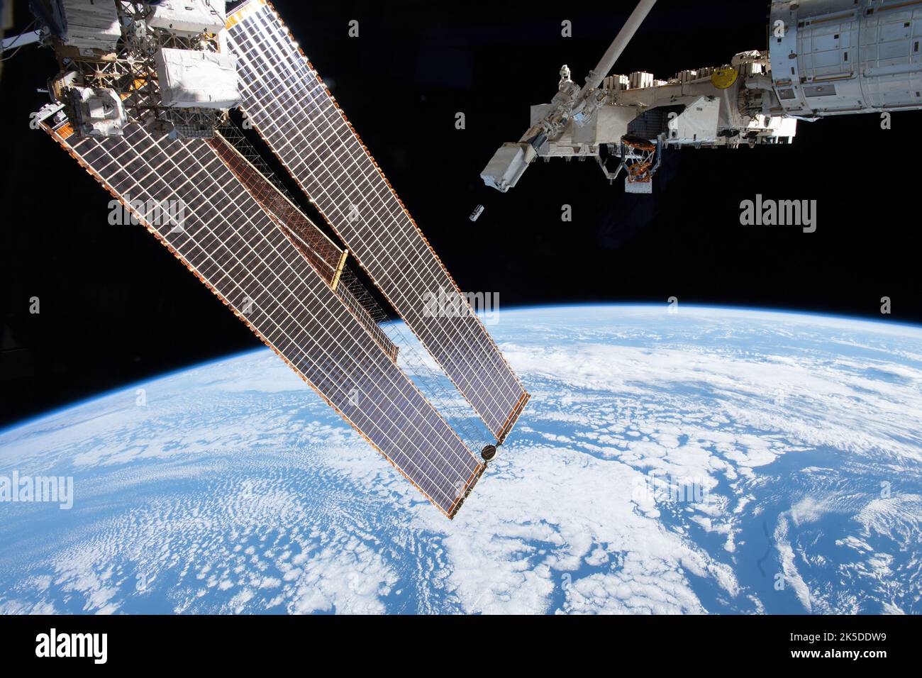 A view of the deployed Light-1 CubeSat. The Light-1 CubeSat focuses on ...
