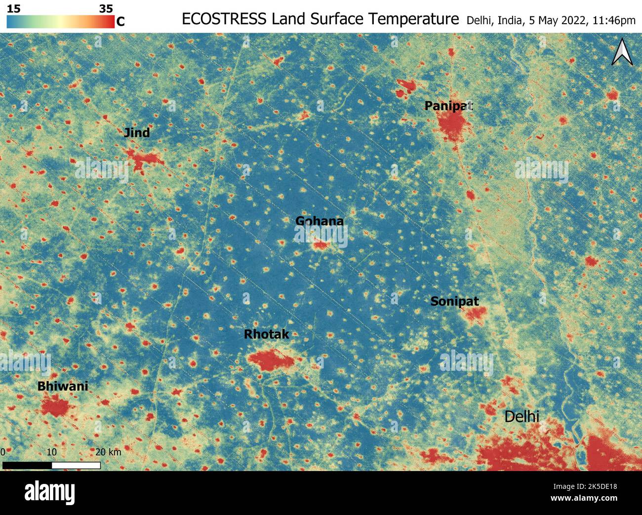 Satellite image of urban areas hi-res stock photography and images - Alamy
