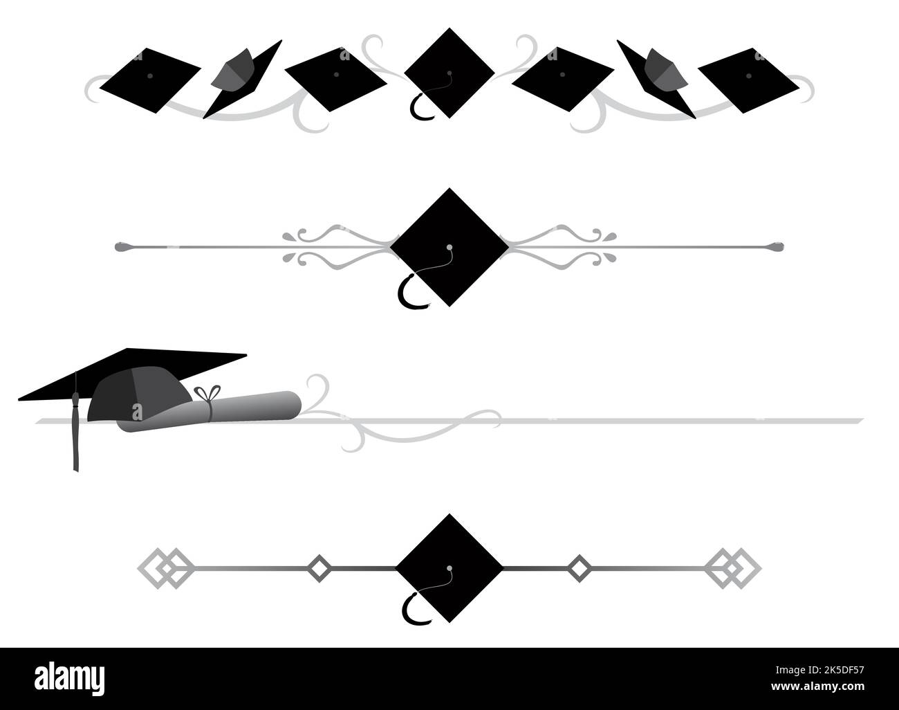 A set of Graduation Day dividers Stock Vector Image & Art - Alamy A set of Graduation Day dividers Stock Vector Image & Art - Alamy