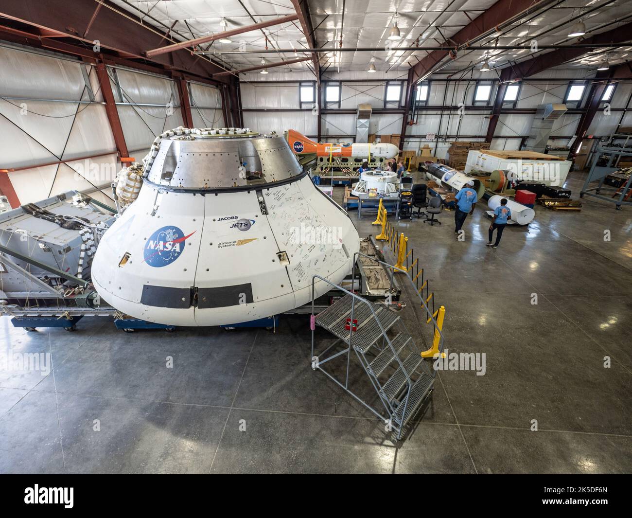 Orion conducted a high-altitude drop test of a test capsule from a C-17 ...