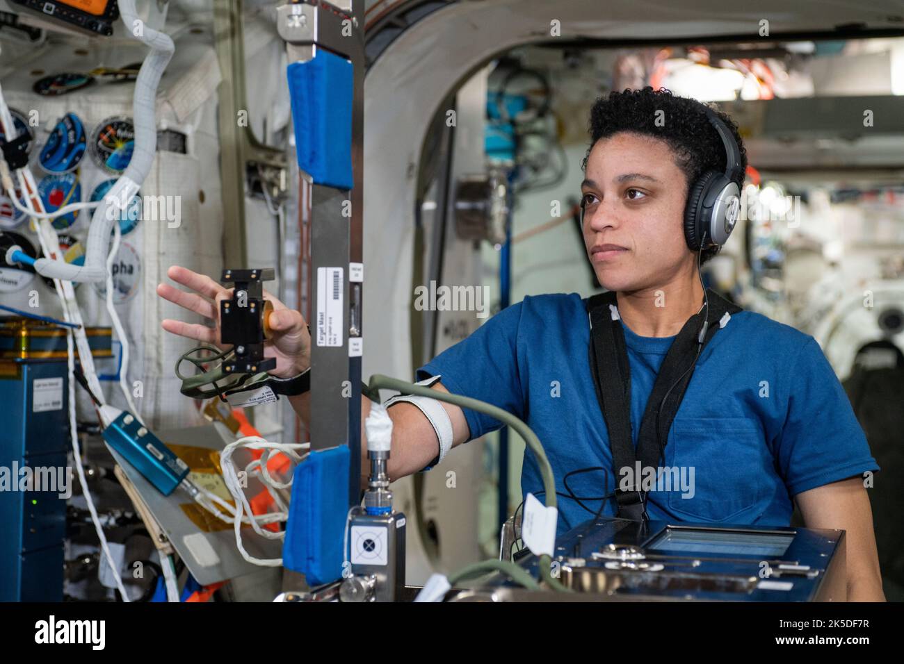 NASA astronaut and Expedition 67 Flight Engineer Jessica Watkins is ...
