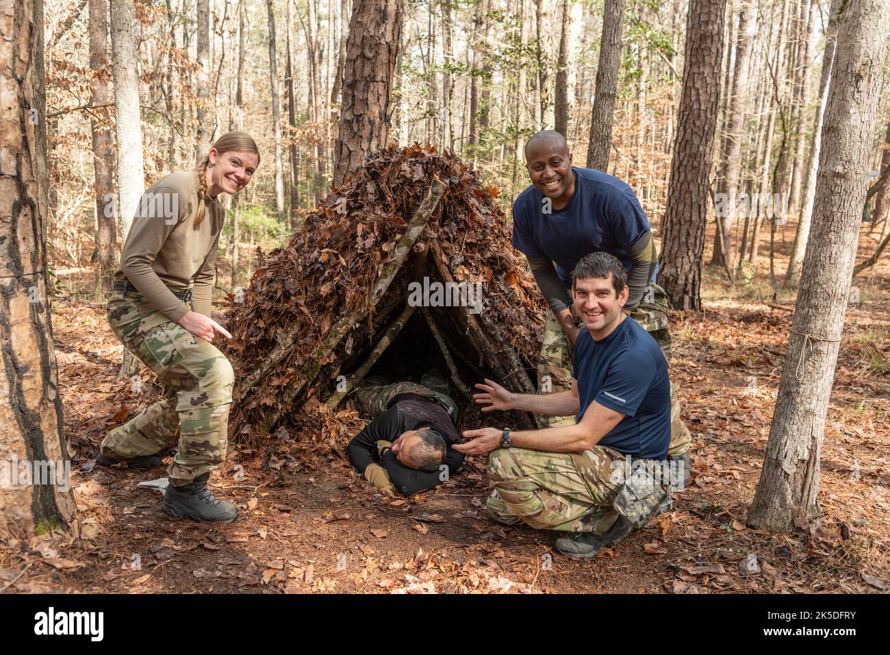 Photographic documentation of the ASCAN 2021 Class Wilderness Survival ...