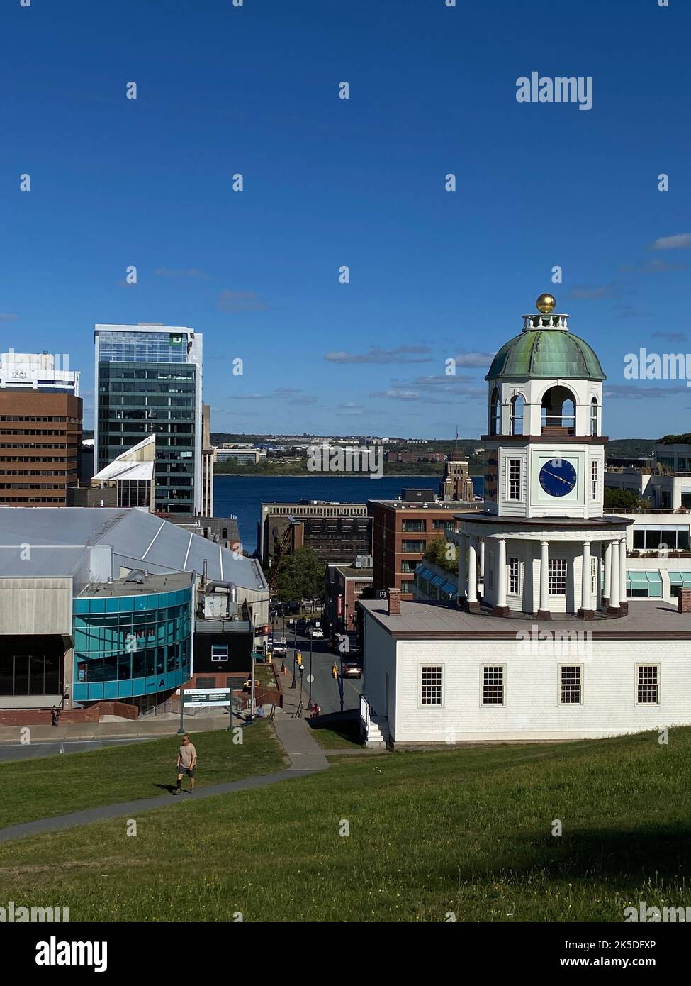 A vertical shot of the Halifax Citadel National Historic Site in ...
