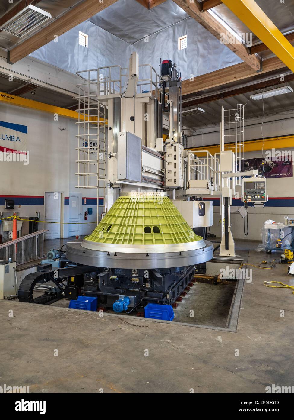 The Motor Adapter Truss Assembly (MATA) adapter for Artemis I Orion ...