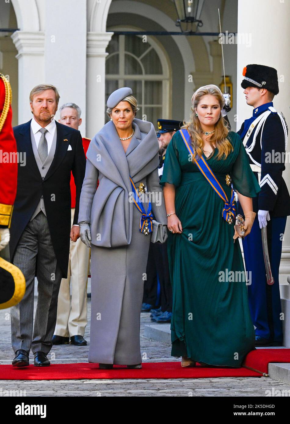20-09-2022 Troonrede Queen Maxima and King Willem-Alexander adn ...