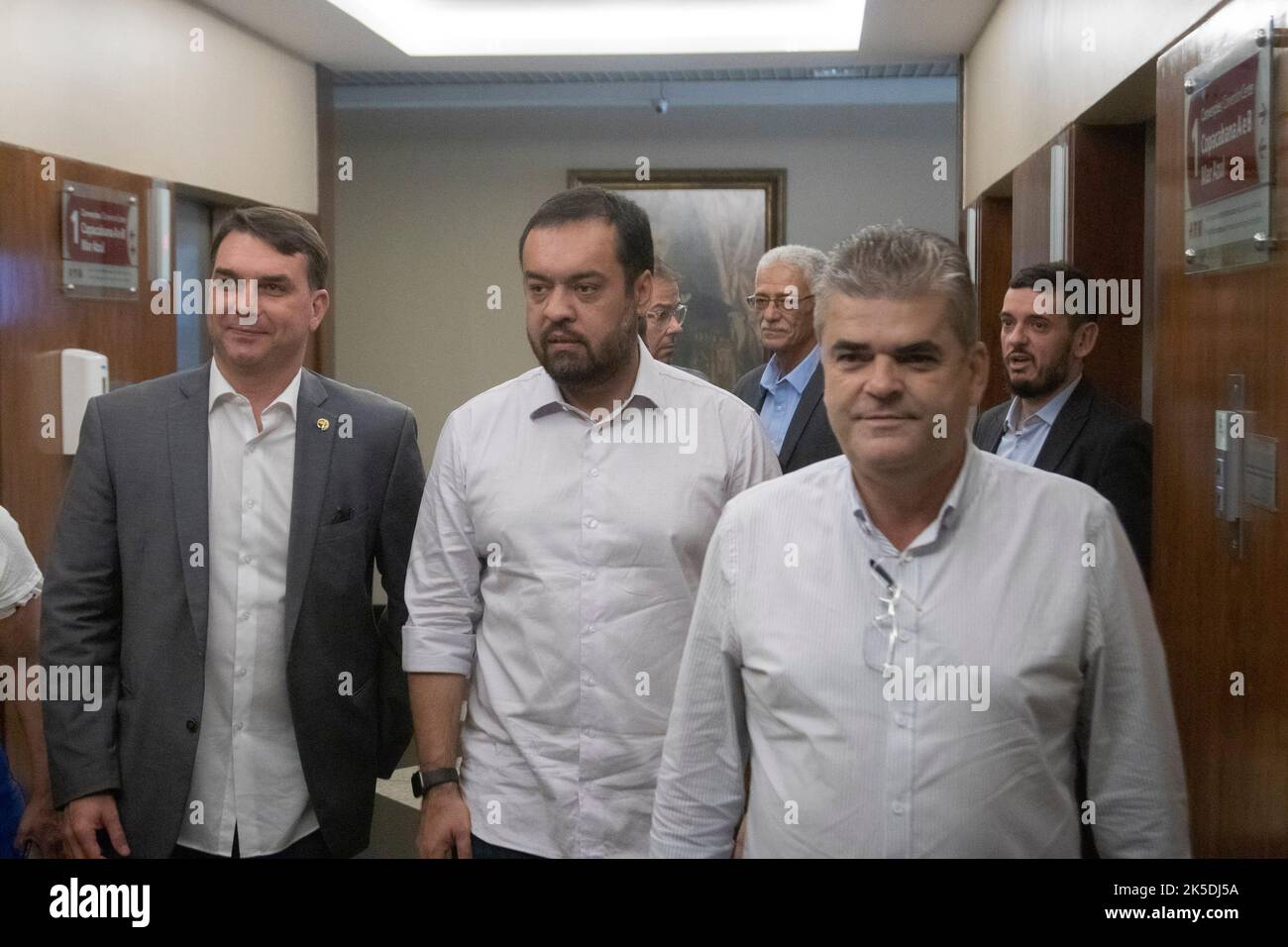 Rio De Janeiro, Brazil. 07th Oct, 2022. elected governor, Cláudio ...