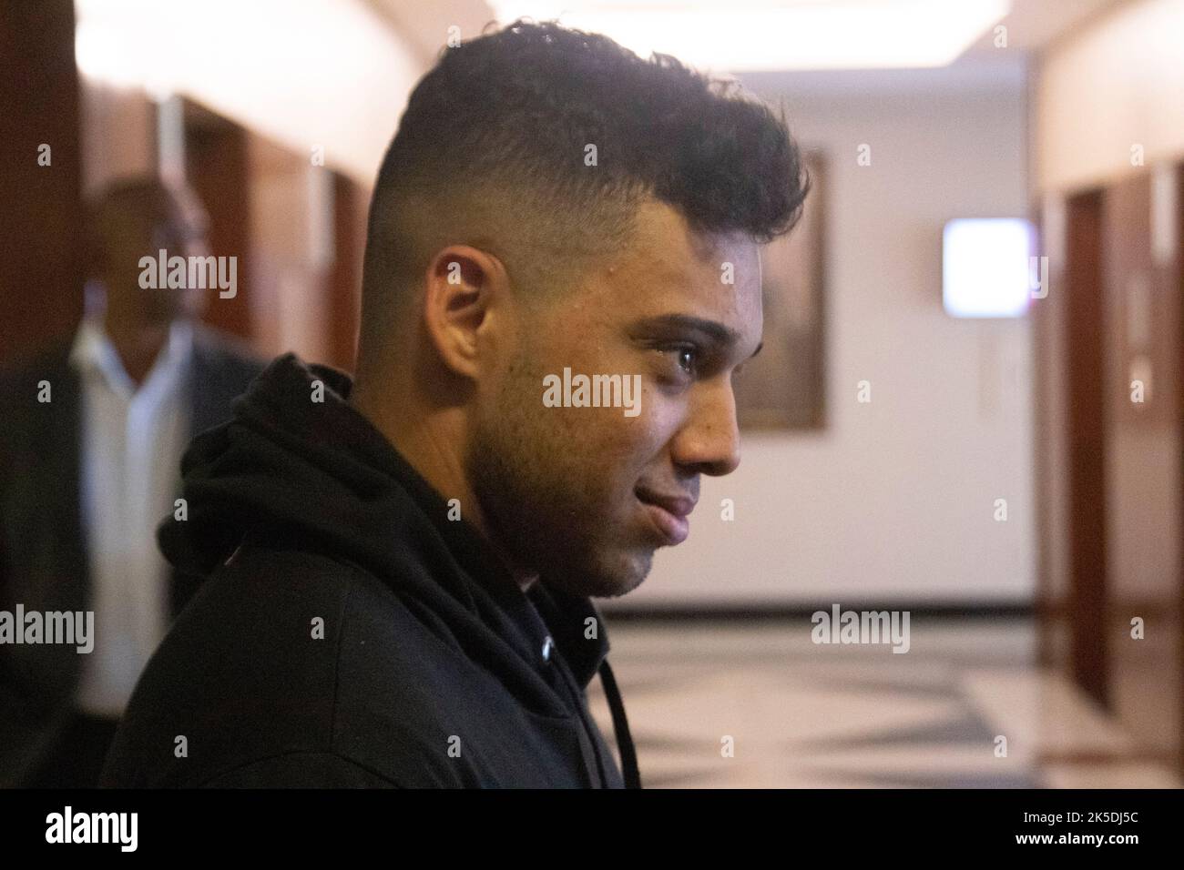 Rio De Janeiro, Brazil. 07th Oct, 2022. Former councilor, Gabriel ...