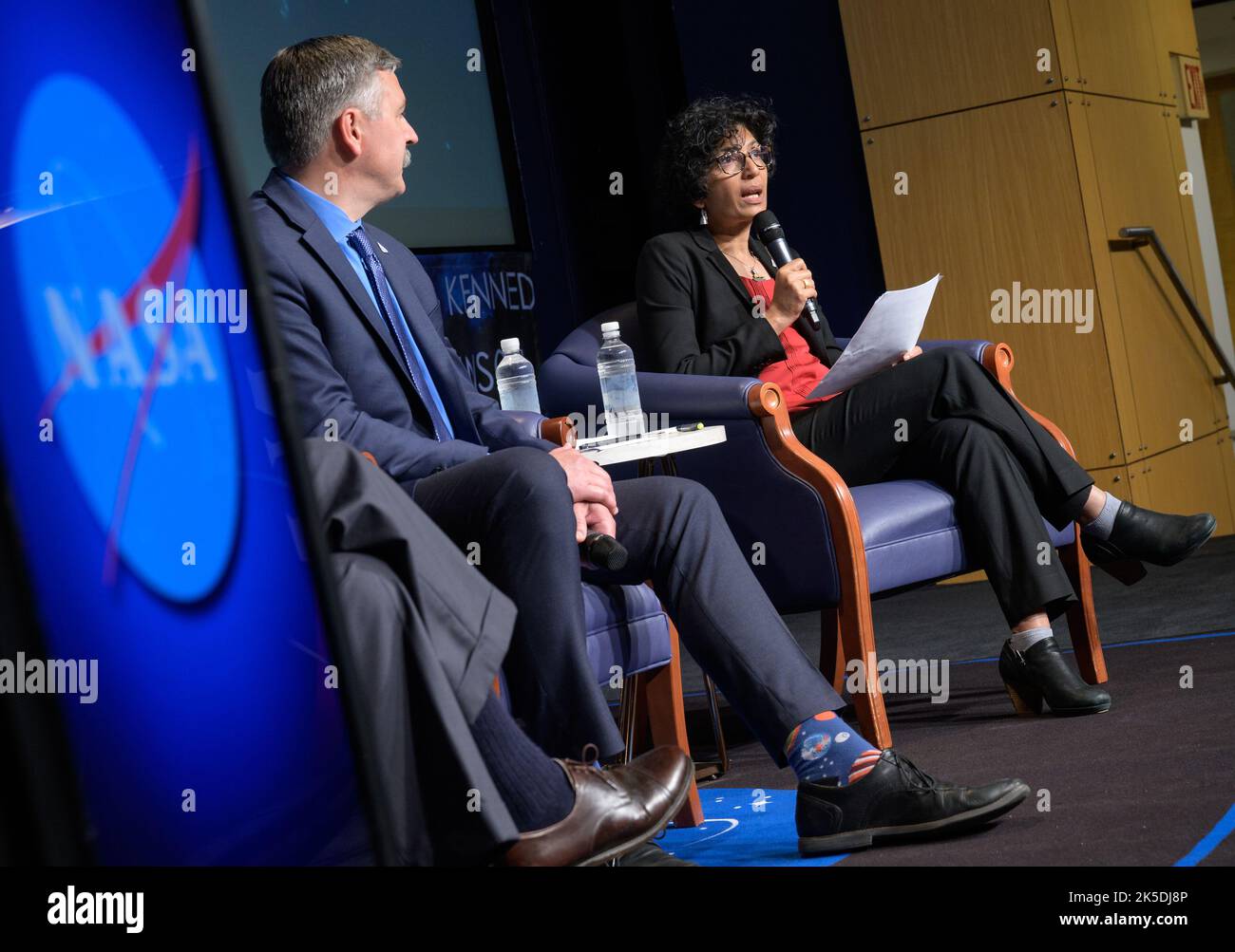 Bhavya Lal briefed on August 3, 2022, at NASA Headquarters about ...
