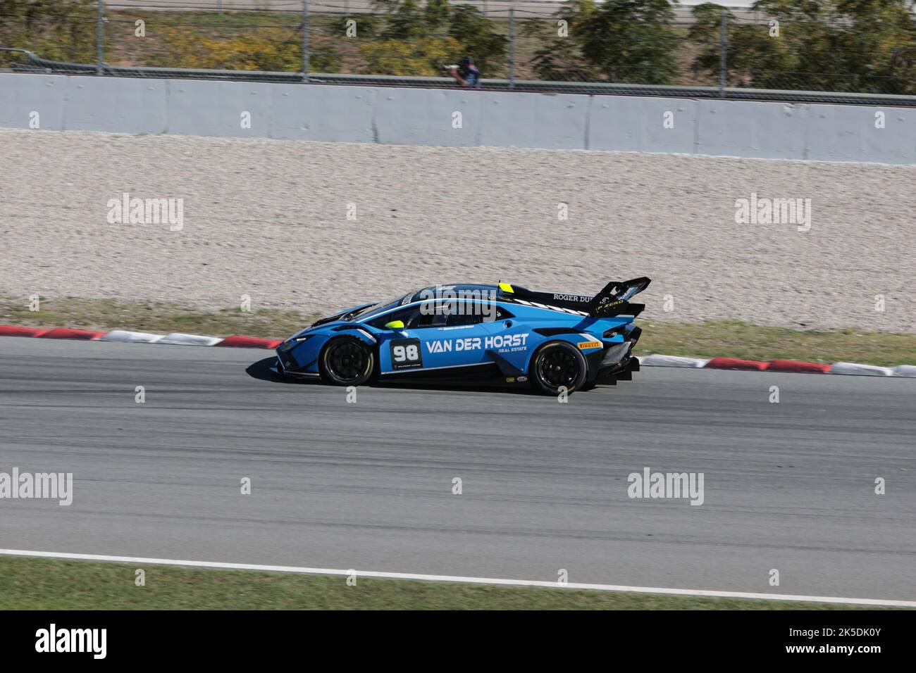 1 October 2022 Lamborghini Huracán Super Trofeo Evo competing in Super ...